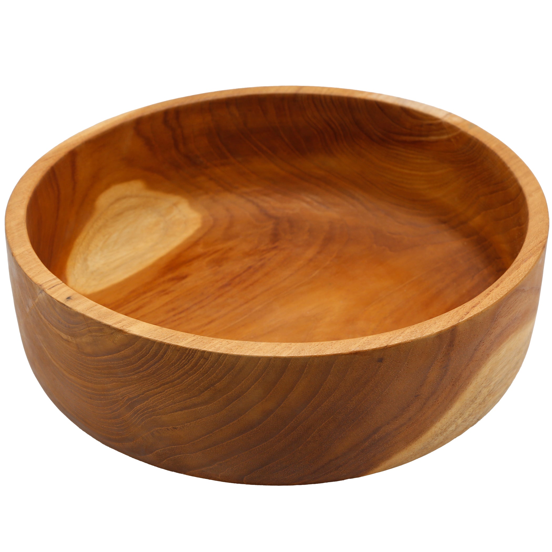 Schale Holz Ø 30 cm – Obstschale und Brotkorb für Brot, Obst, Salat und ...